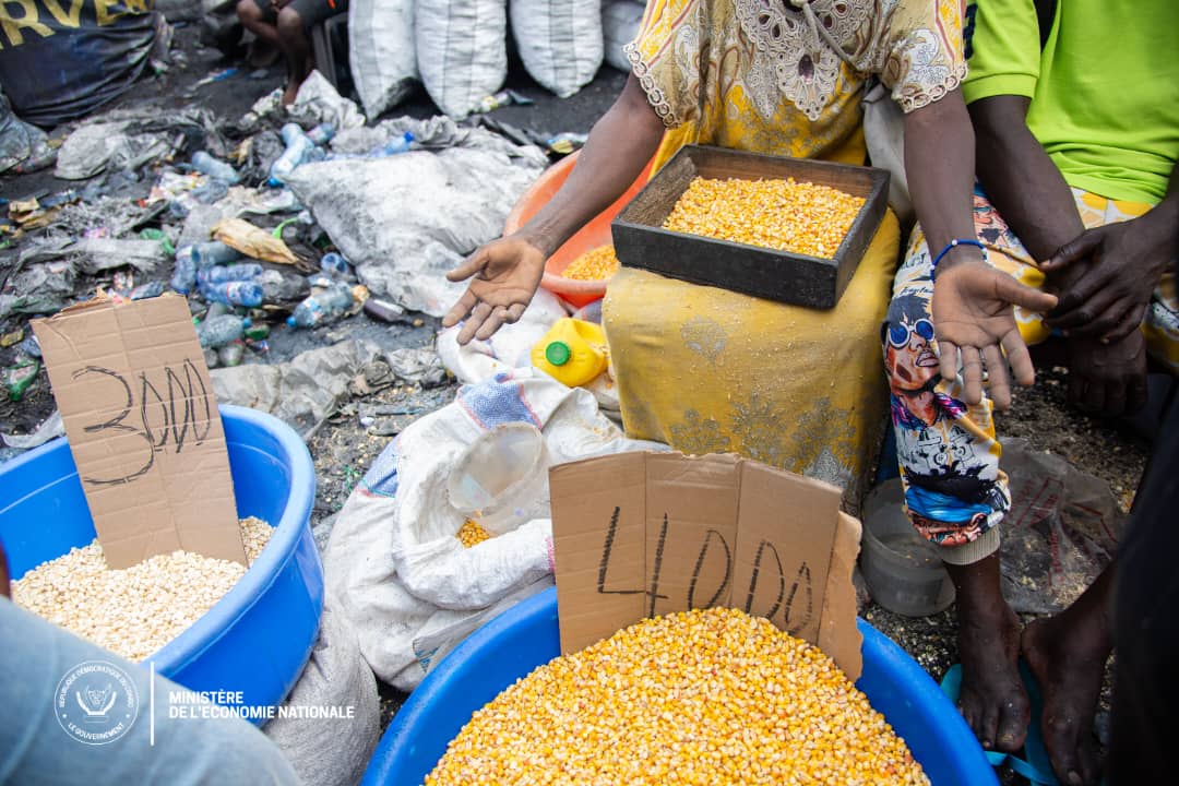 Le prix du maïs a doublé sur le marché de Kananga | Radio Okapi